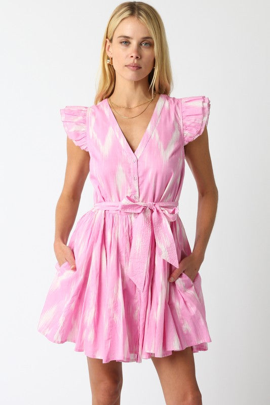 Aurora Pink Sundress – Rowdy Merch Co.