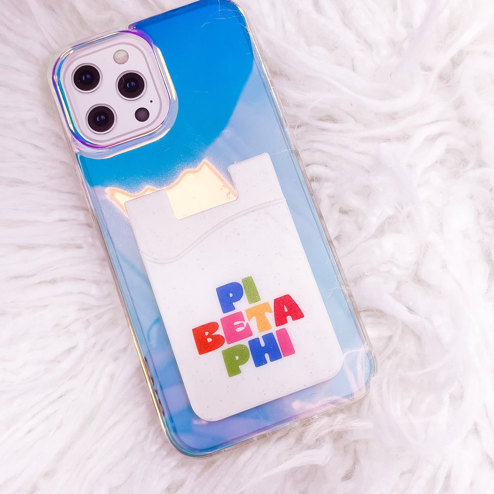 Sorority Shimmer Phone Wallet – Rowdy Merch Co.