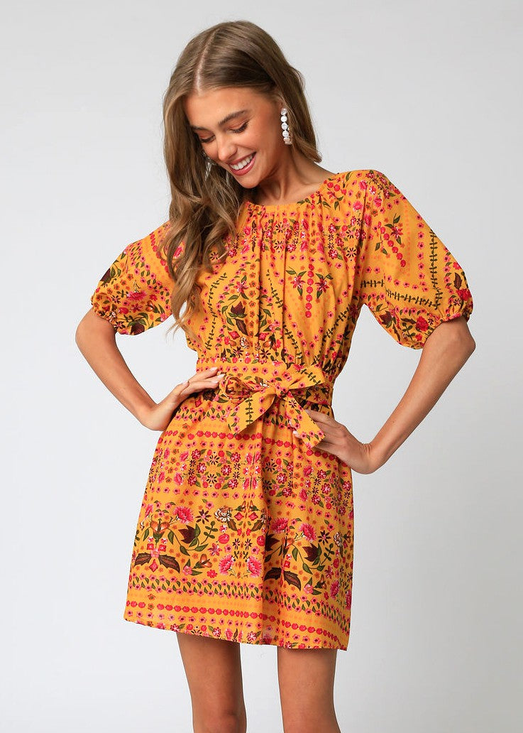 Marigold Mini Dress – Rowdy Merch Co.